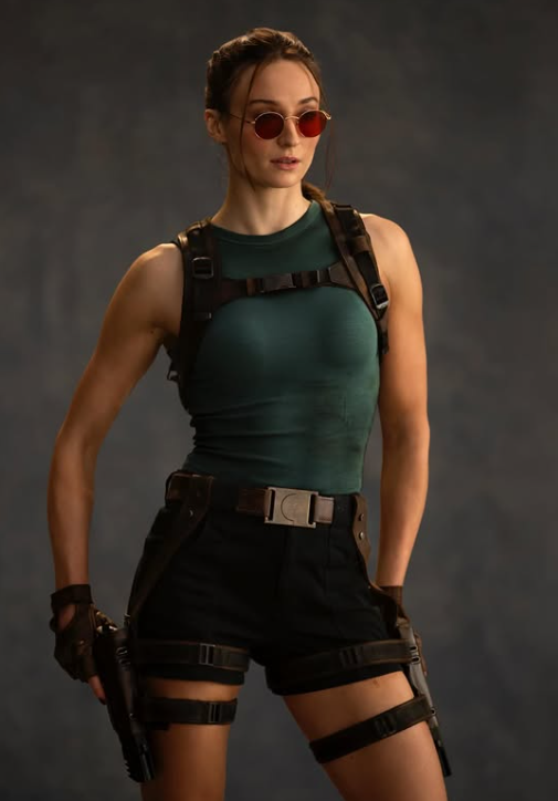 Sophie Turner transforms into Lara Croft in first look at Tomb Raider ...